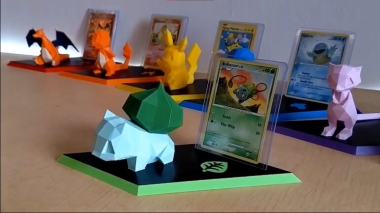 Pokemon Fan Shows off Awesome Trading Card Stands! - Get2Gaming